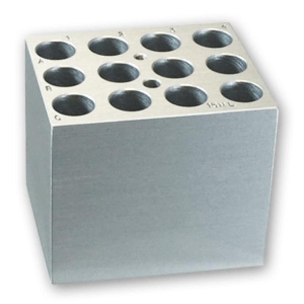 Benchmark Scientific Block, 12 x 15ml (Block Height: 3.25 In.) BSW15