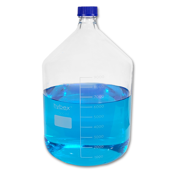 Benchmark Scientific 10L with Standard (GL45) Blue Cap, 1/Ea. B3000-10L