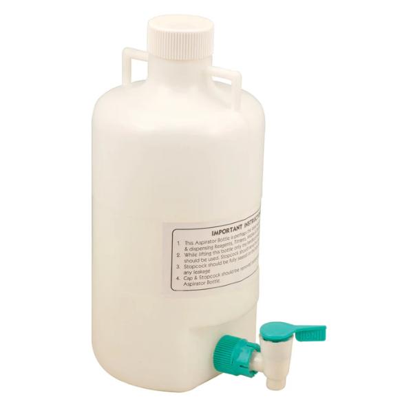 Eisco 500 mL Wide Mouth Wash Bottle LDPE Flexible and Durable Leak ...