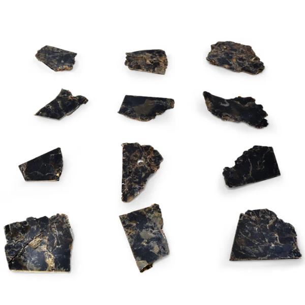 Eisco 12PK Raw Biotite Mineral Specimen, 1" - Geologist Selected ...