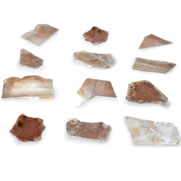 Eisco 12PK Raw Muscovite Mica Specimen, 1" Geologist Selected Samples ...