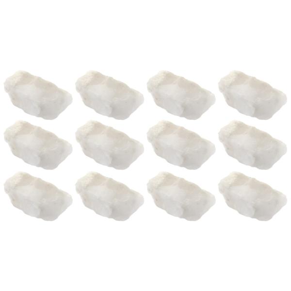 Eisco 12PK Raw Milky Quartz Specimen, 1" - Geologist Selected Samples ...
