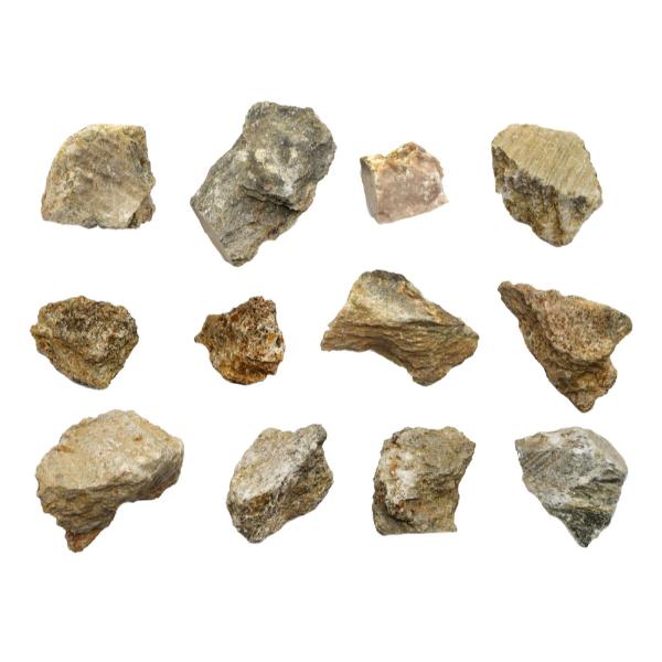 Eisco 12PK Raw Soapstone, Mineral Specimens - Approx. 1" - Geologist ...