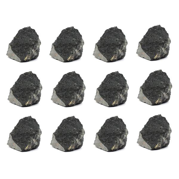 Eisco 12PK Raw Basalt Rock Specimens, 1" Geologist Selected Samples ...