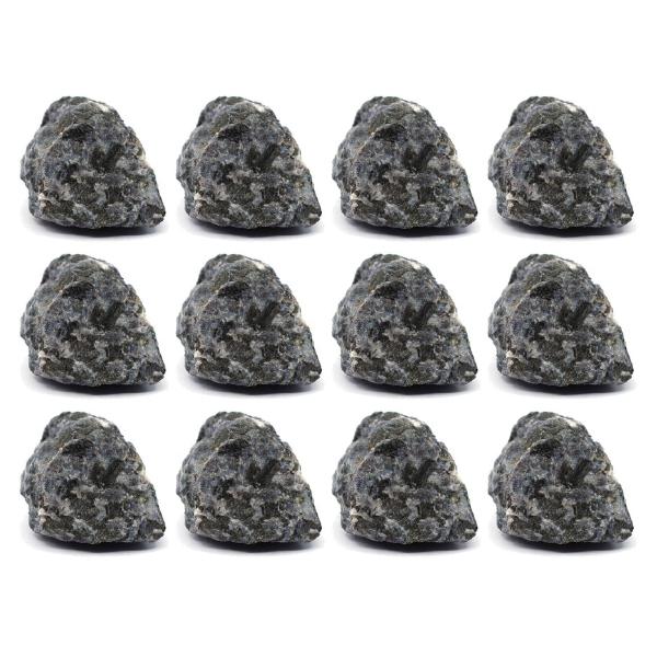 Eisco 12PK Raw Gabbro Rock Specimens, 1" - Geologist Selected Samples ...