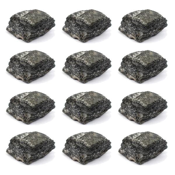 Eisco 12PK Biotite Gneiss Rock Specimen, 1" - Geologist Selected ...