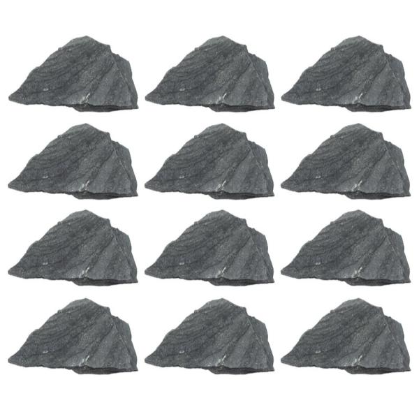 Eisco 12PK Raw Slate Rock Specimens, 1" - Geologist Selected Samples ...
