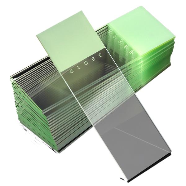 Globe Scientific Microscope Slides, Diamond White Glass, 25 x 75mm ...