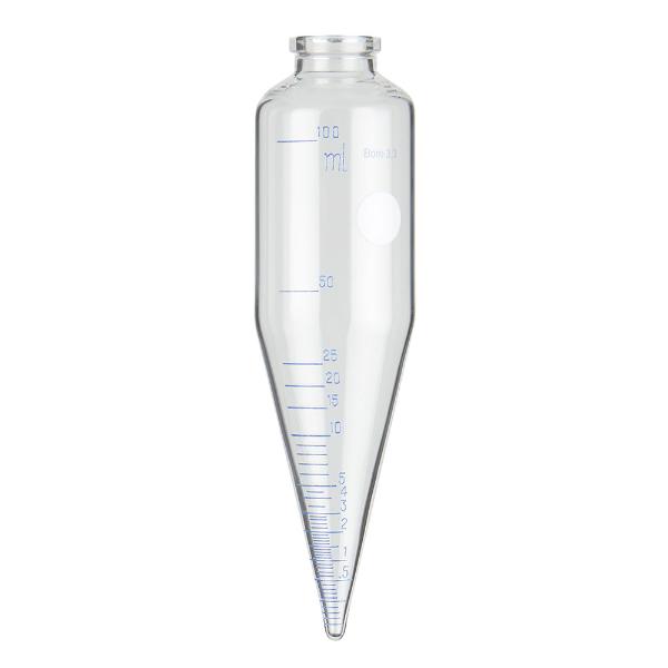 Globe Scientific Oil Centrifuge Tube 6 Inch, 100ml Borosilicate Glass ...