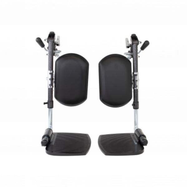 Dynarex Bariatric HD Elevating Leg Rest, For 26" - 28" - 30" - 32" WC ...