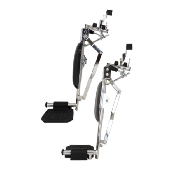 Dynarex Articulating Leg Rests, 1 Pair/Bx 10273