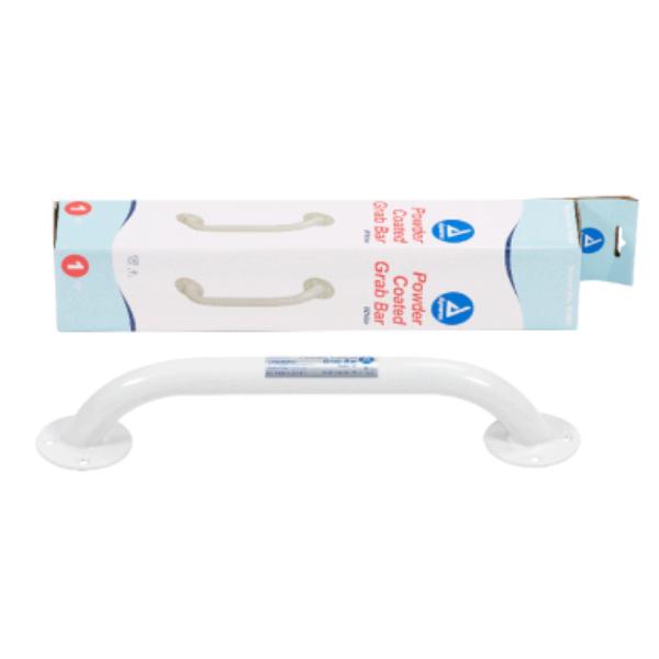 Dynarex Powder Coated Grab Bar, 32", White, 1Pc/Bx 10309
