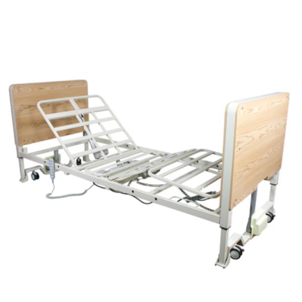 Dynarex D400 LTC 5 Function Ultra-Low Bed - Light Oak, w/ Composite ...