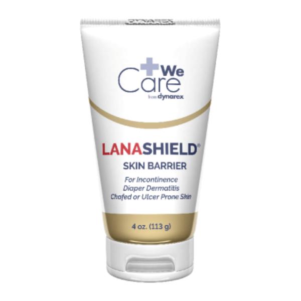 Dynarex LanaShield Skin Protectant Cream, 4 oz. Tube, 24/Cs 1263