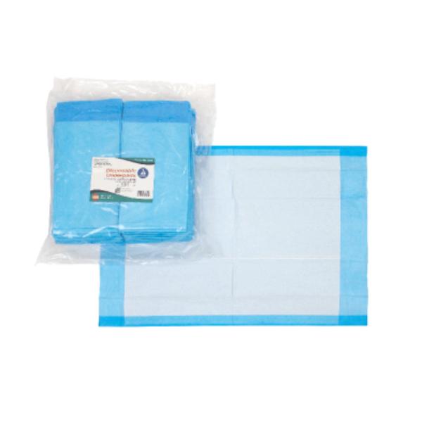 Dynarex Disposable Underpads - Tissue Fill (2 ply), 17" x 24", 3/100/Cs ...