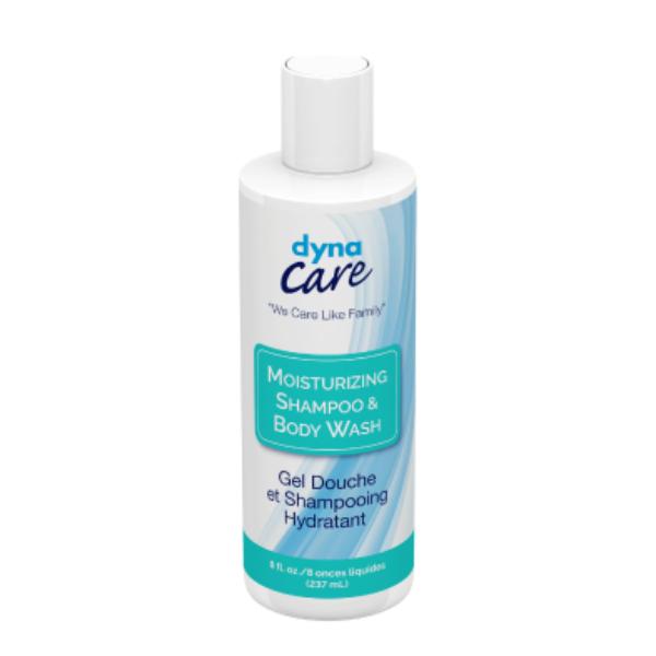 Dynarex Moisturizing Shampoo and Body Wash, 8 oz. Bottle, 48/Cs 1386
