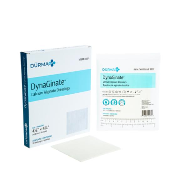Dynarex DynaGinate - Calcium Alginate Dressing, 4.25" x 4.25", 12/10/cs ...