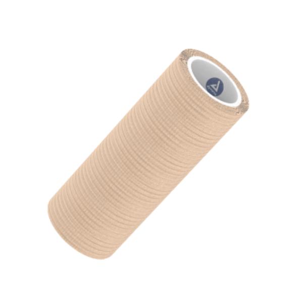 Dynarex Sensi Wrap, Self-Adherent - Latex Free, 4" x 5 yd Tan, 18/cs 3190