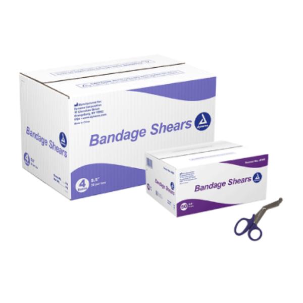 Dynarex Bandage Shears, 5.5" Purple, 4/50/cs 4195