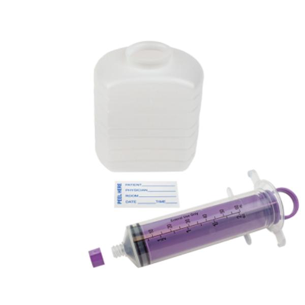Dynarex IV Pole Kit - Enteral Irrigation w/ ENFit Connector, 60 cc, 30 ...