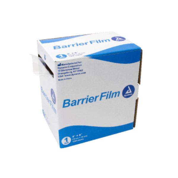 Dynarex Barrier Film, 4" x 6", Clear, 8/1200/cs 4488