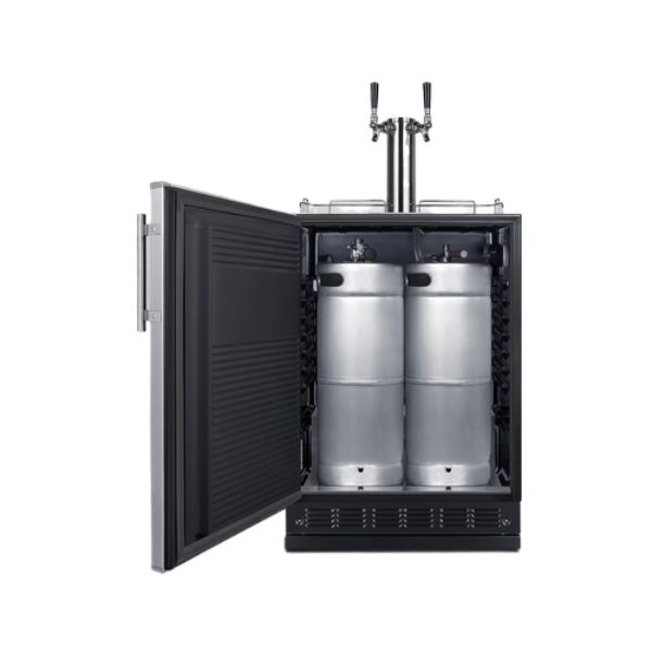 Accucold 24" Wide Wine Kegerator SBC7BRSWK2LHD