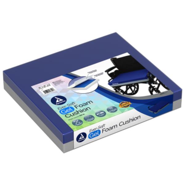 Dynarex Ever-Soft Gel Foam Cushion, 16" x 16" x 2", 1Pc/Bx,5Bx/Cs 10620-5