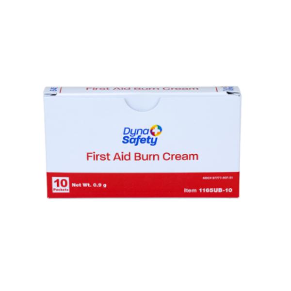 Dynarex First Aid Burn Cream, 0.9g, 100/10/cs 1165UB-10