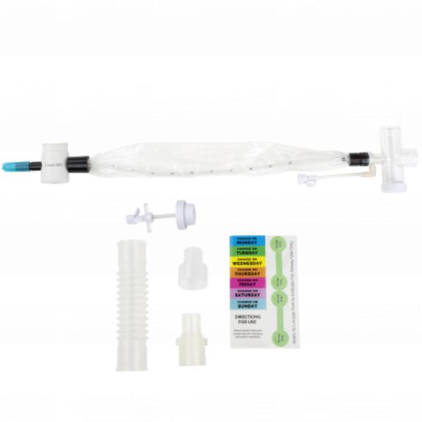 Dynarex Closed Suction Tracheal Catheter w/ T-Piece, 10 Fr, 2/10/cs 31000