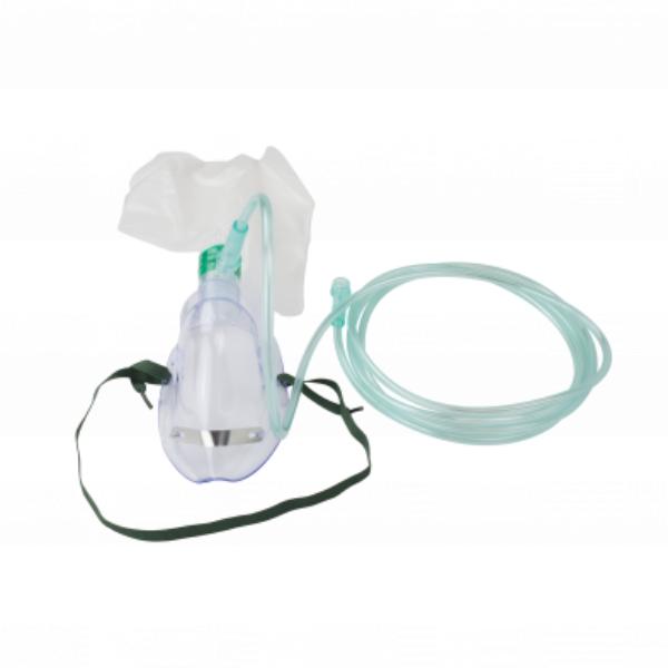 Dynarex Non-Rebreather Elongated Mask w/ Safety Vent w/ 7' (2.1 m) t ...