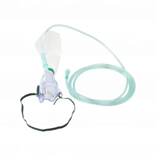 Dynarex Non-Rebreather Elongated Mask w/ 7' (2.1 m) tubing, 600 ml R ...