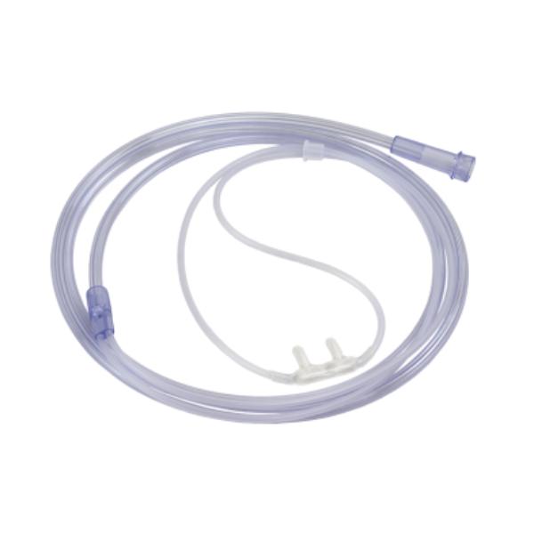Dynarex Nasal Oxygen Cannula Cushion Tip w/ 4' (1.2 m) Crush Resista ...