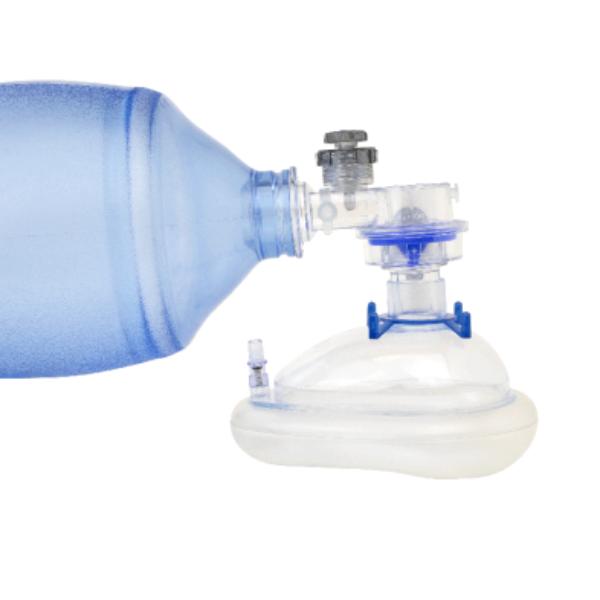 Dynarex Manual Pulmonary Resuscitator (MPR) Mask, Reservoir Bag, Oxy ...