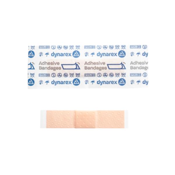 Dynarex Sheer Plastic Adhesive Bandages - Sterile, 3/8" x 1.5", 2/2500 ...