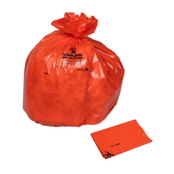 Dynarex Biohazard Bags, 40" x 46", 3 mil, 45 gallon, 75/cs 43205