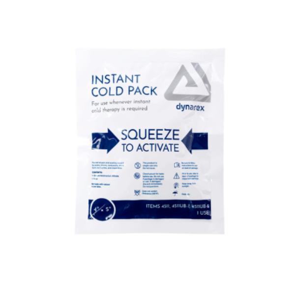 Dynarex Instant Cold Pack, 4" x 5", 36/2/CS 4511UB-2
