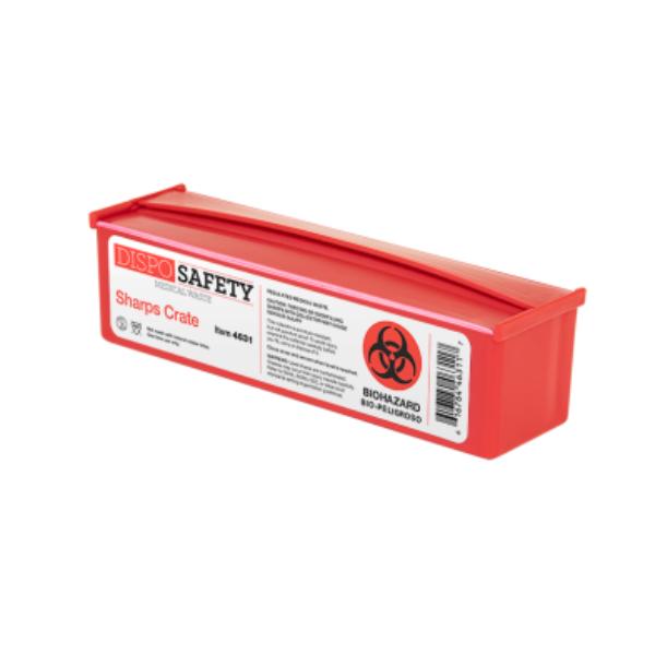 Dynarex Sharps Crate, 40/cs 4631