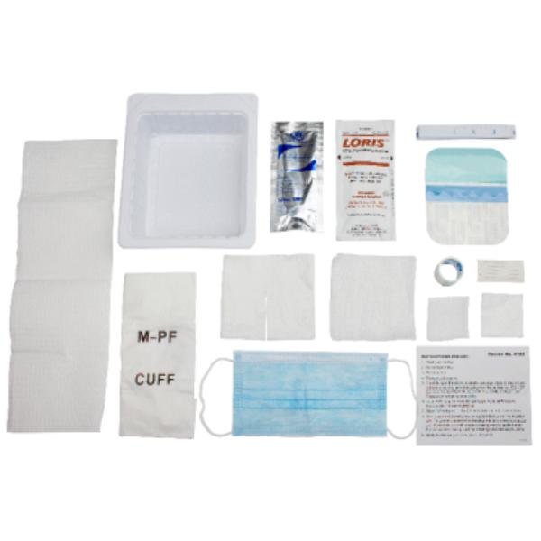 Dynarex Central Line Dressing Change Tray, Sterile, 20/cs 4705