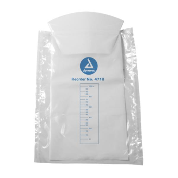 Dynarex Emesis Bag w/ Absorbent pouch, Blue, 10/50/cs 4712