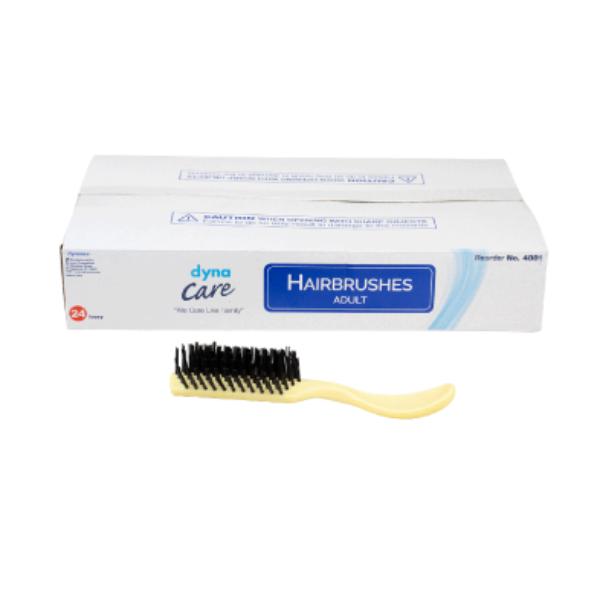 Dynarex Adult Hairbrushes, Ivory, 12/24/cs 4881