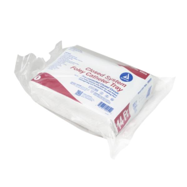 Dynarex Closed Circuit / Closed System Foley Catheter Tray, 14 Fr, 10 ...