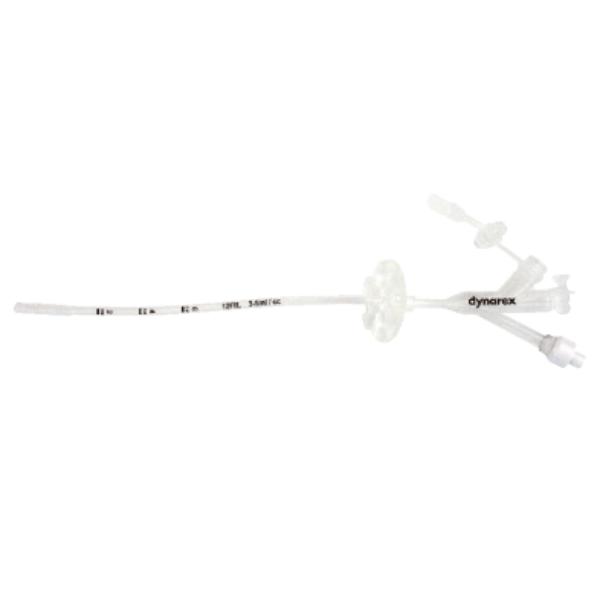 Dynarex Gastrostomy Tube, 3 port, NON-ENFit, 14 Fr, 5/bx 5119