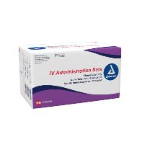 Dynarex IV Administration Set - 20 Drop w/ Regulator, 92", 1 Injection ...