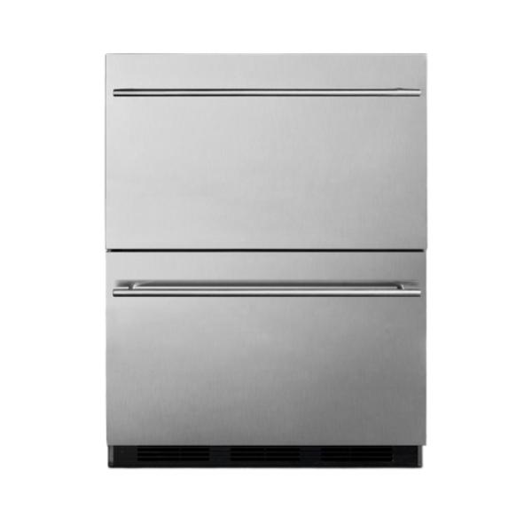 Accucold 24" Wide 2-Drawer All-Refrigerator, ADA Compliant SP6DBS2D7ADA