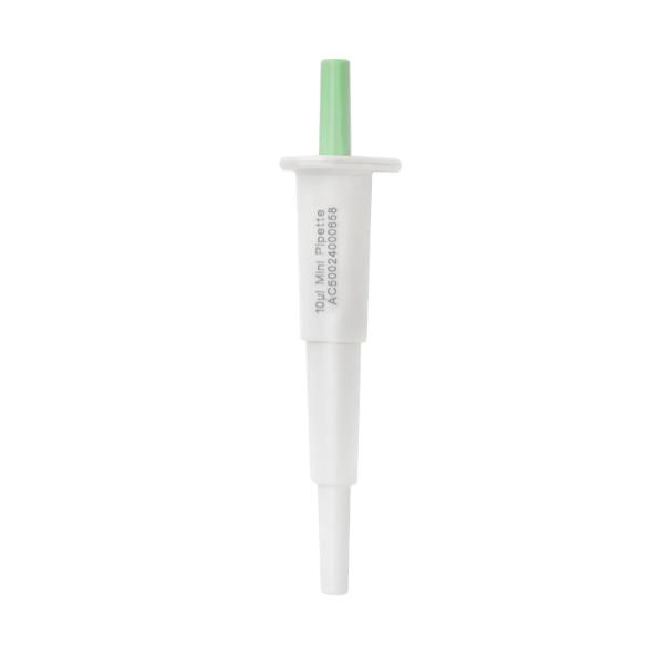 Dlab 10ul,Light Green Mini Pipette (Standard Model) 7050902019