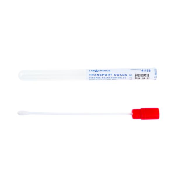 Dynarex Transport Swab, Snappable Shaft, Viscose Tip, Sterile, 1pc ...