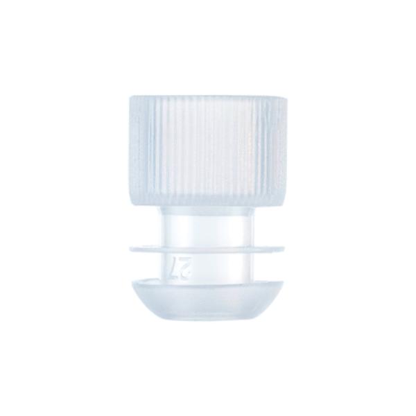 Dynarex Flange Plug Cap, for 16mm Test Tube Transparent, 10/1000/cs 42025