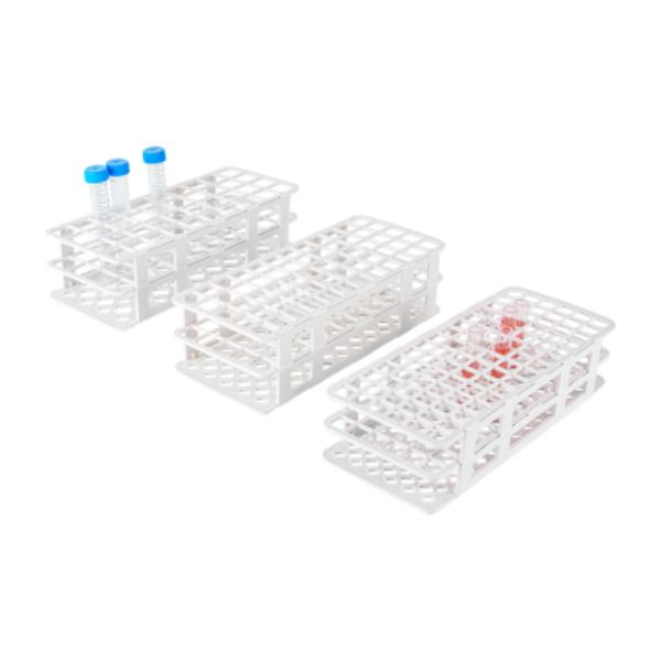 Dynarex Tube Rack, 90 Holes/13mm tubes, 10/5/cs 42131