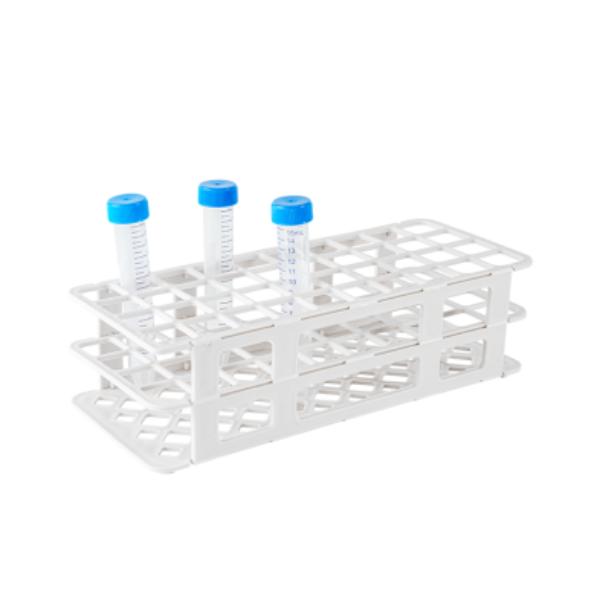 Dynarex Tube Rack, 40 Holes/21mm tubes, 10/5/cs 42133