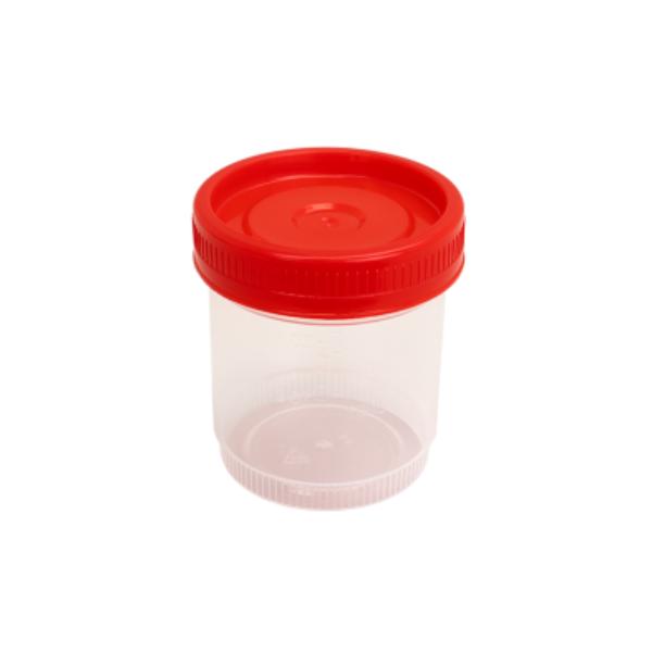 Dynarex Specimen Container, Sterile, 90ml, 400/cs 43023